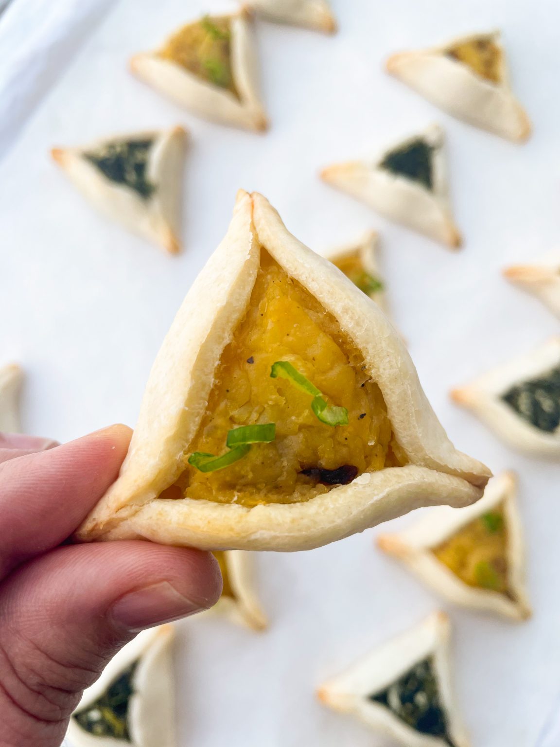 Savory Hamentashen | A savory spin on a classic Purim cookie