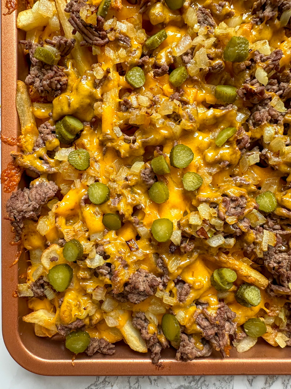 Big Mac Loaded Fries | Loaded Cheeseburger Fries